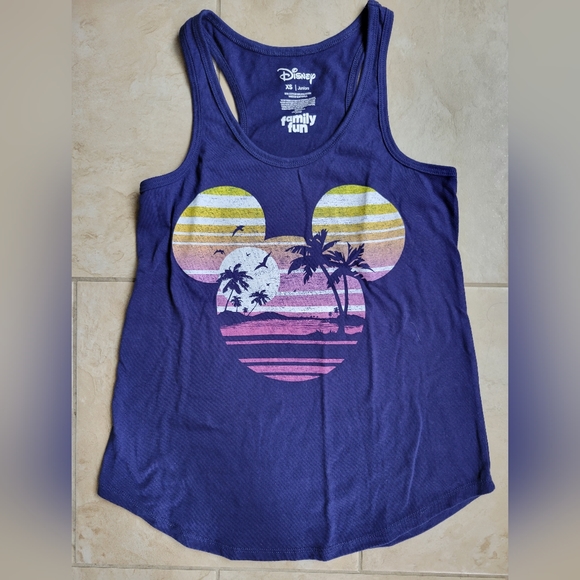 Disney | Tops | Disney Mickey Mouse Tank Top Family Fun By Kohls | Poshmark